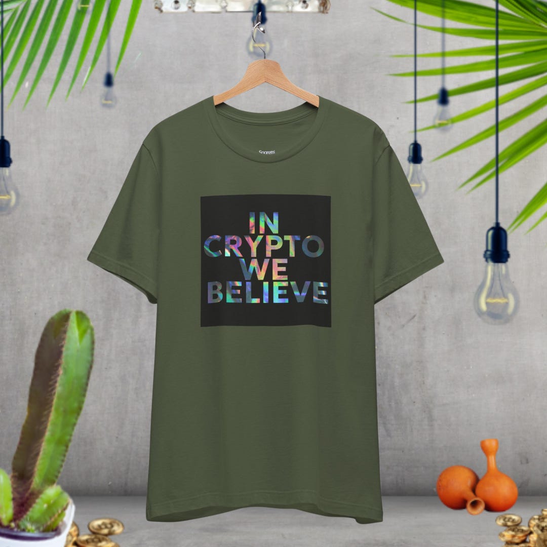 KOSZULKA H O L O STRONG Crypto Statement - Etsy
