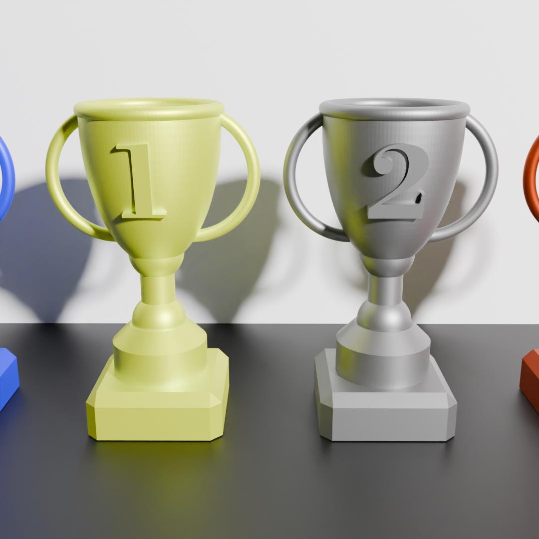 3d Printing Stl File Trophies Idea for 3d Printer - Etsy