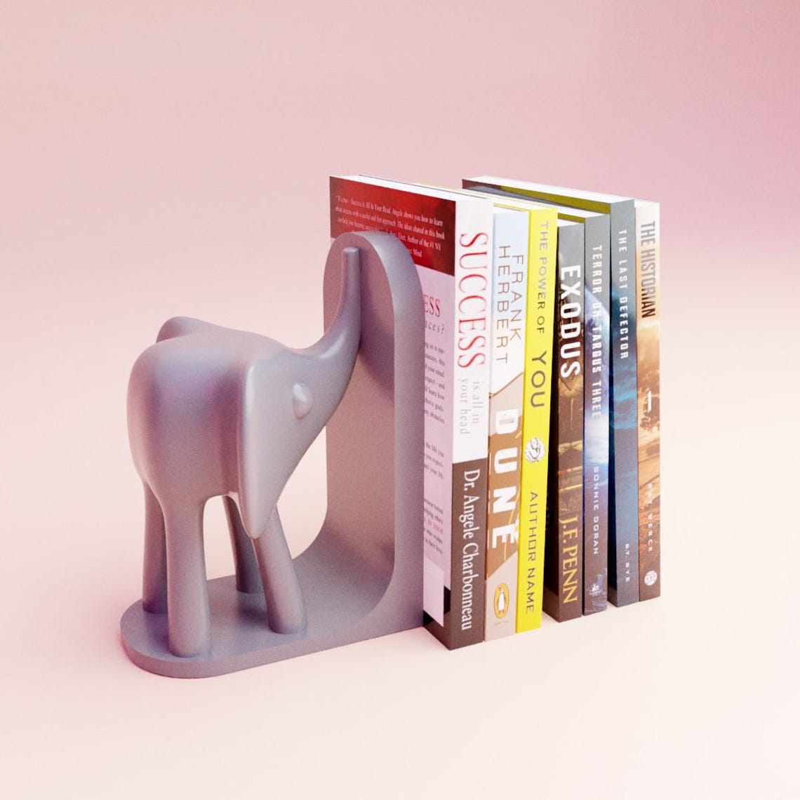 Cute Elephant Bookend STL File, 3D Printing Home Decor - Etsy