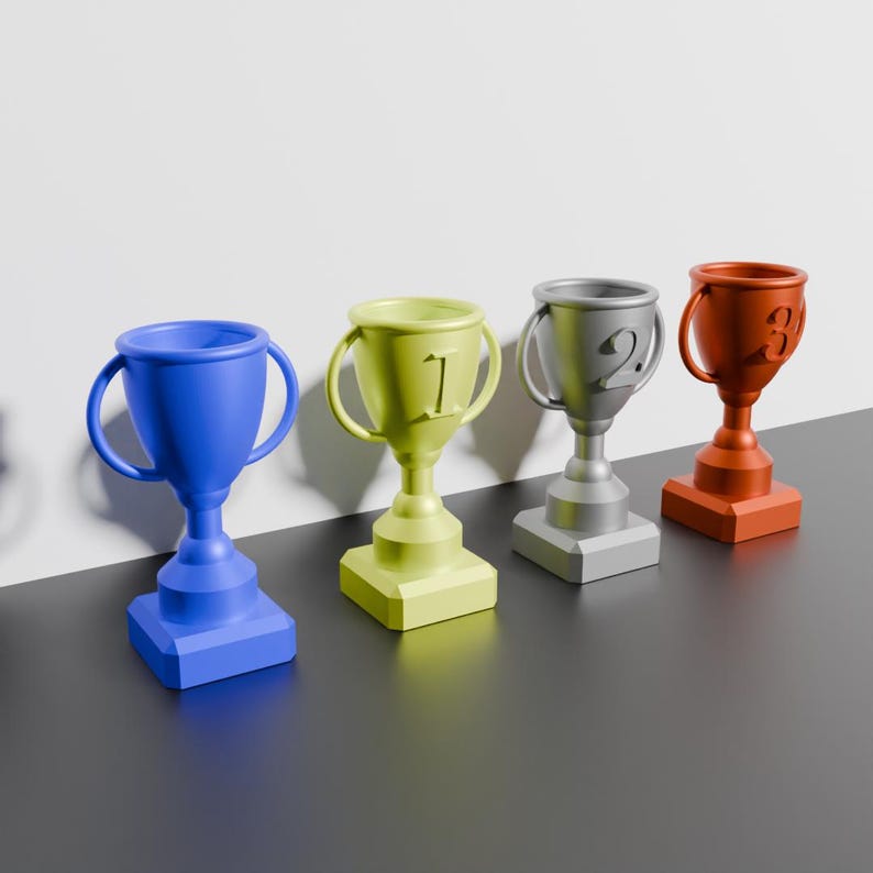 3d Printing Stl File Trophies Idea for 3d Printer - Etsy