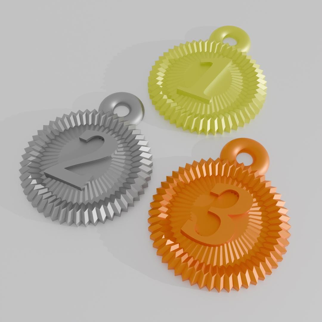 3d Printing Stl File of Medals for 3d Printer - Etsy