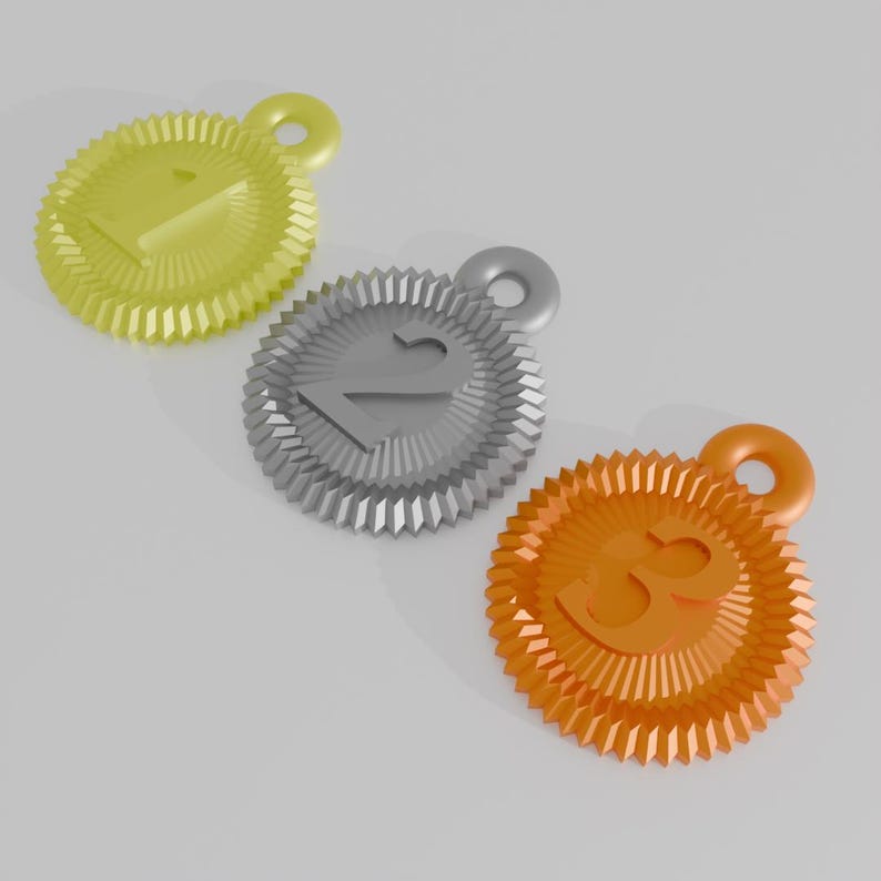 3d Printing Stl File of Medals for 3d Printer - Etsy