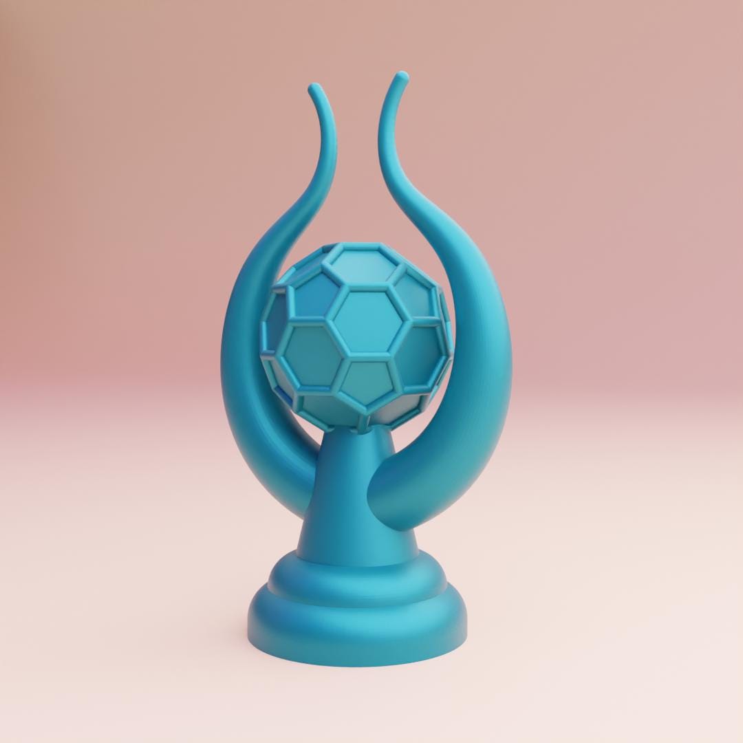 3d Printing Stl File of Soccer Trophy for 3d Printer - Etsy