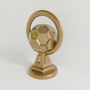 3d Printing Stl File of Soccer Trophy for 3d Printer - Etsy