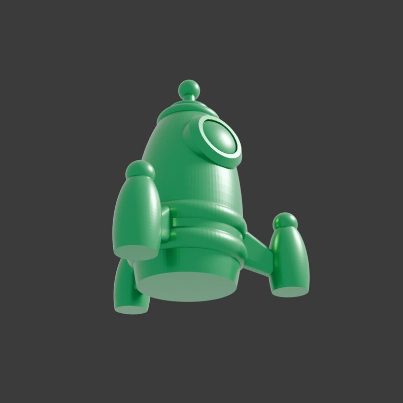 Rocket Spaceship STL File - 3D Printable Model for Sci-fi Decor & Space ...