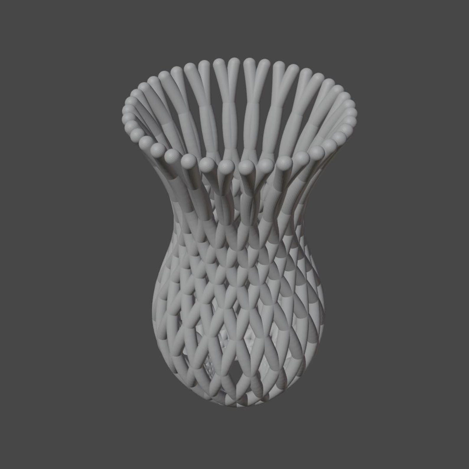 3d Printing Stl File Decorative Jar for Home Idea for 3d Printer Users ...