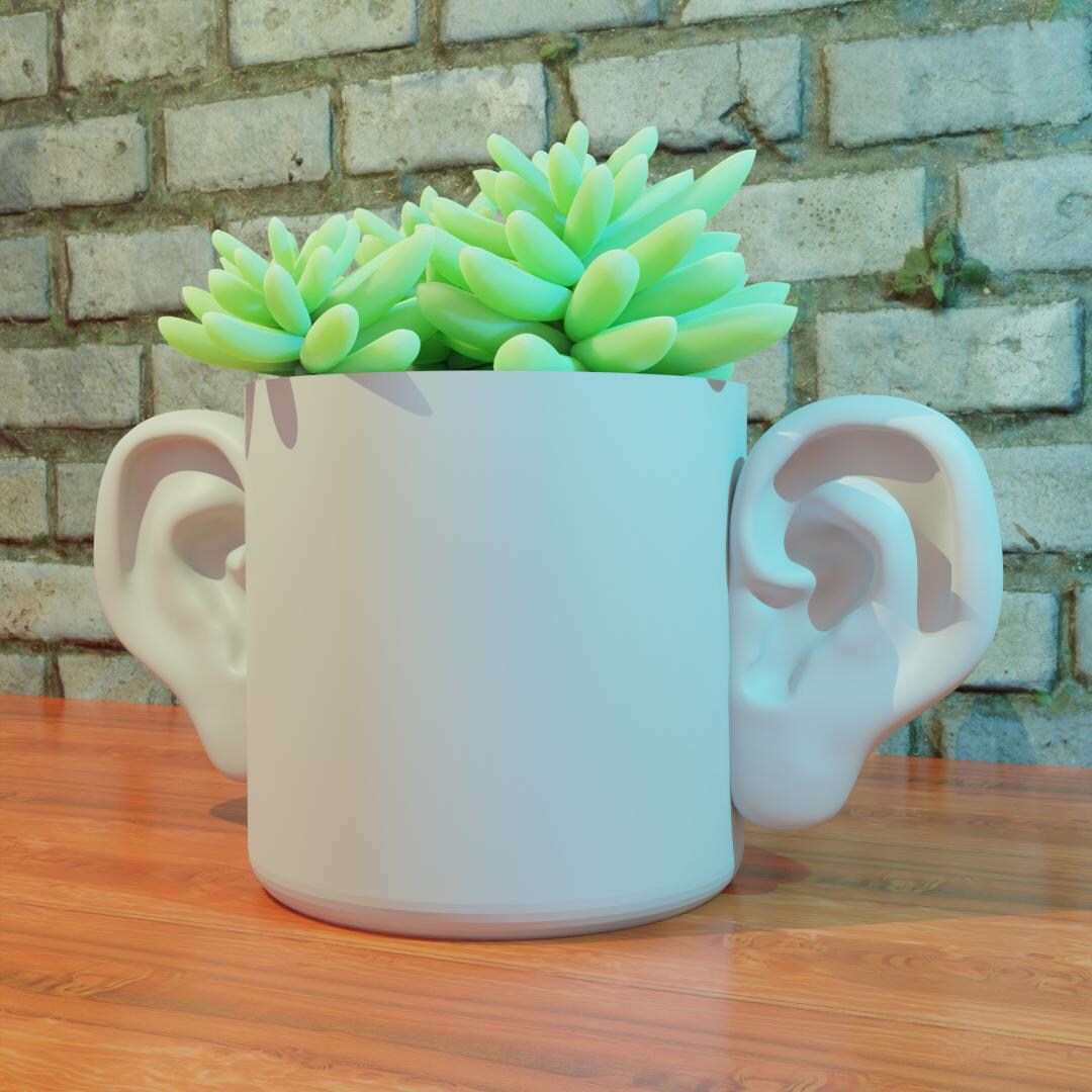 3d Printing Stl File, Planter Pot Decoration for Home Funny Gift - Etsy
