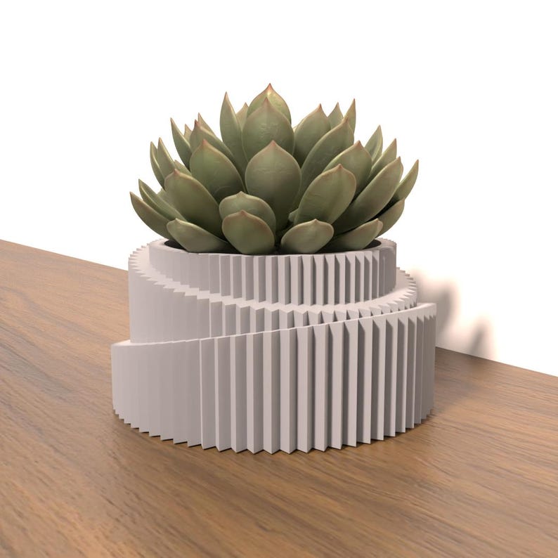 3d Printing Stl File Planter Pot Decoration for Home Idea and Gift - Etsy