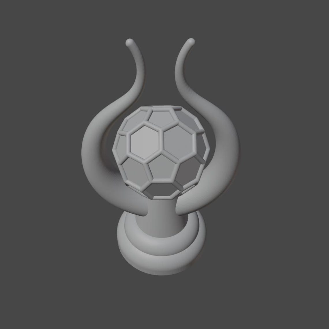 3d Printing Stl File of Soccer Trophy for 3d Printer - Etsy