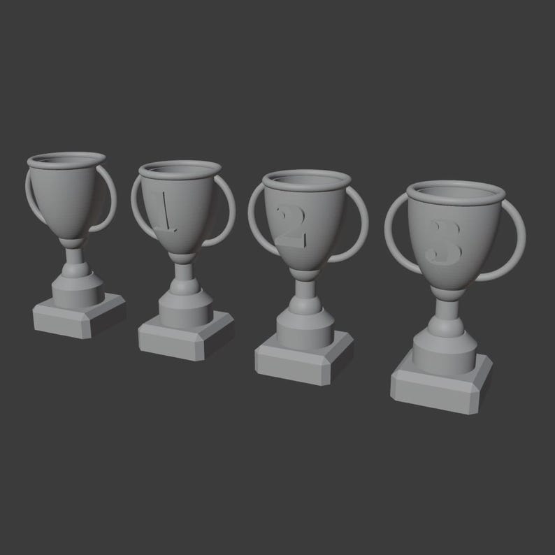 3d Printing Stl File Trophies Idea for 3d Printer - Etsy