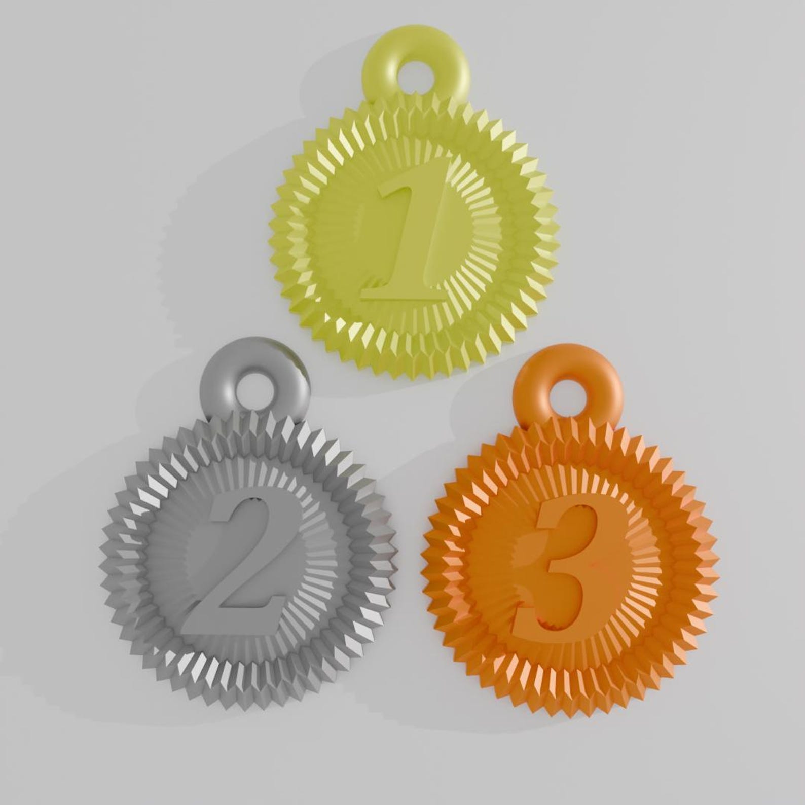 3d Printing Stl File of Medals for 3d Printer - Etsy