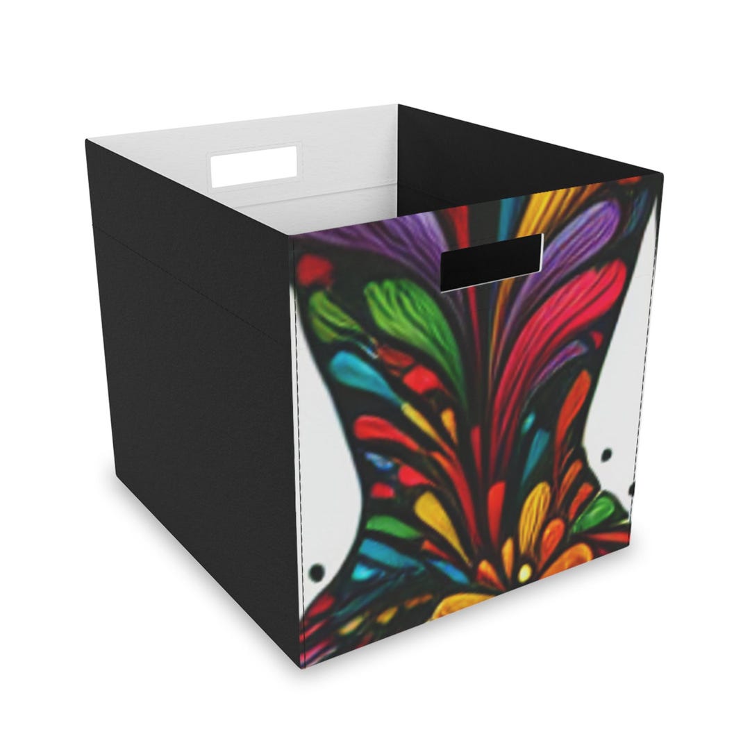 Colorful Felt Storage Box/colorful Storage/colorful Storage Box/felt ...