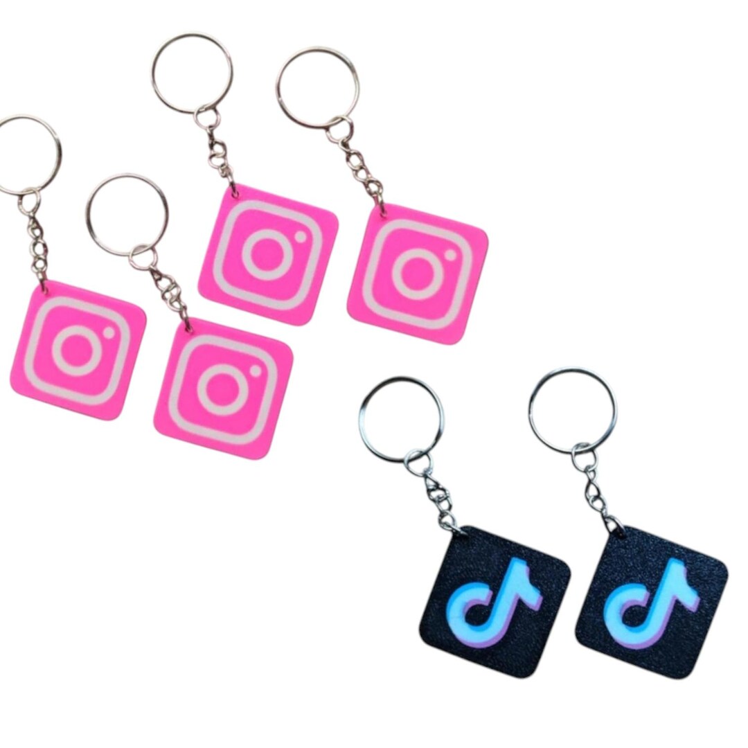3D Printed Instagram–tiktok NFC Tags – Smart, Stylish, and Social-ready ...