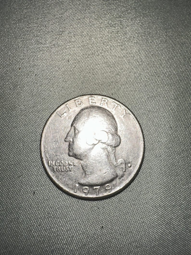 1979 Quater Dollar Filled in D Error . Rare - Etsy