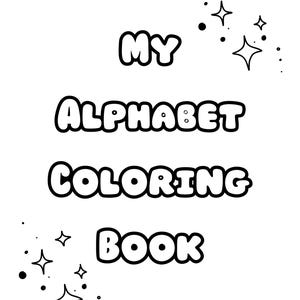 Alphabet Coloring Pages - Etsy
