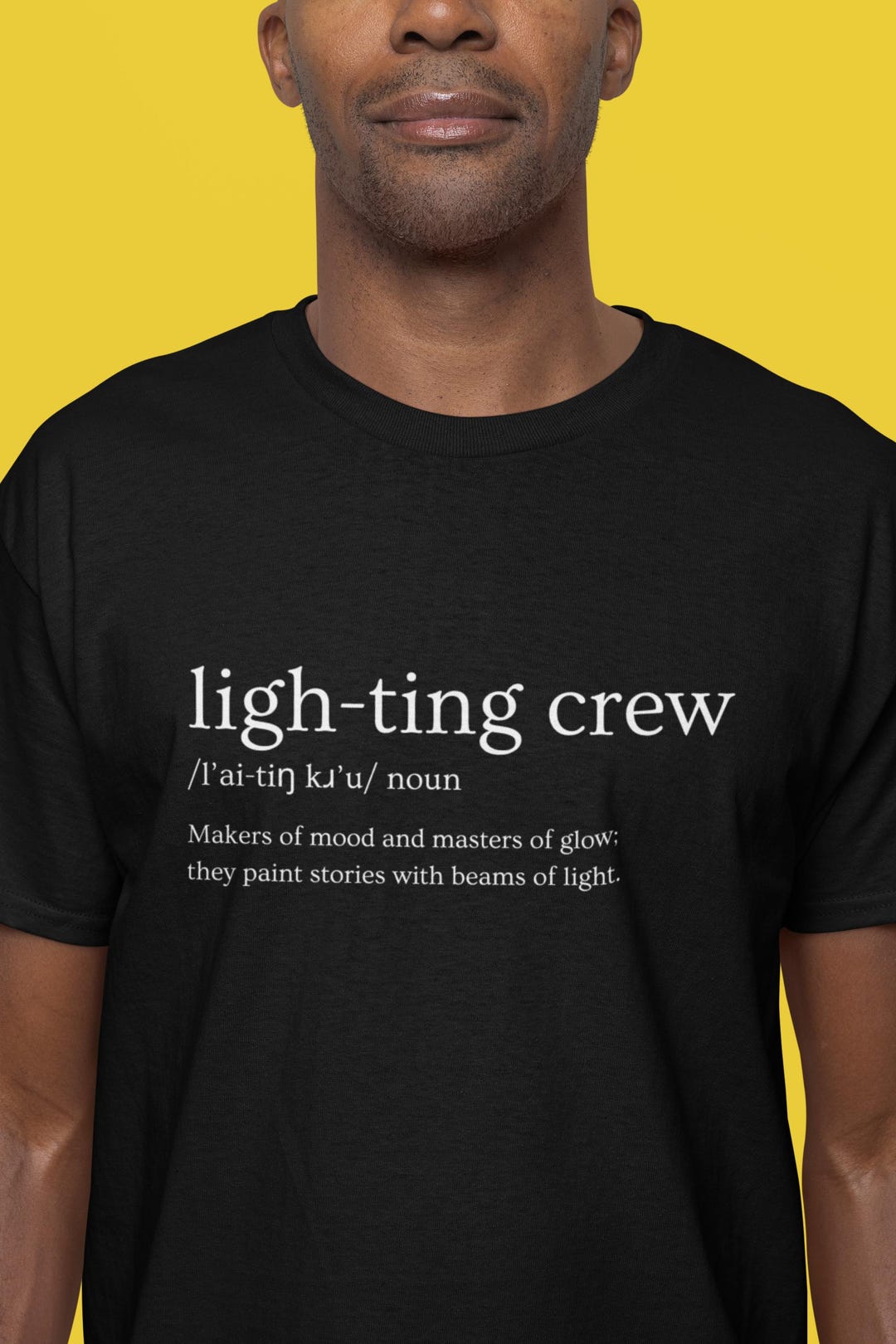 Lighting Crew Definition T-shirt – Theatre Tech Week Shirt – Backstage ...