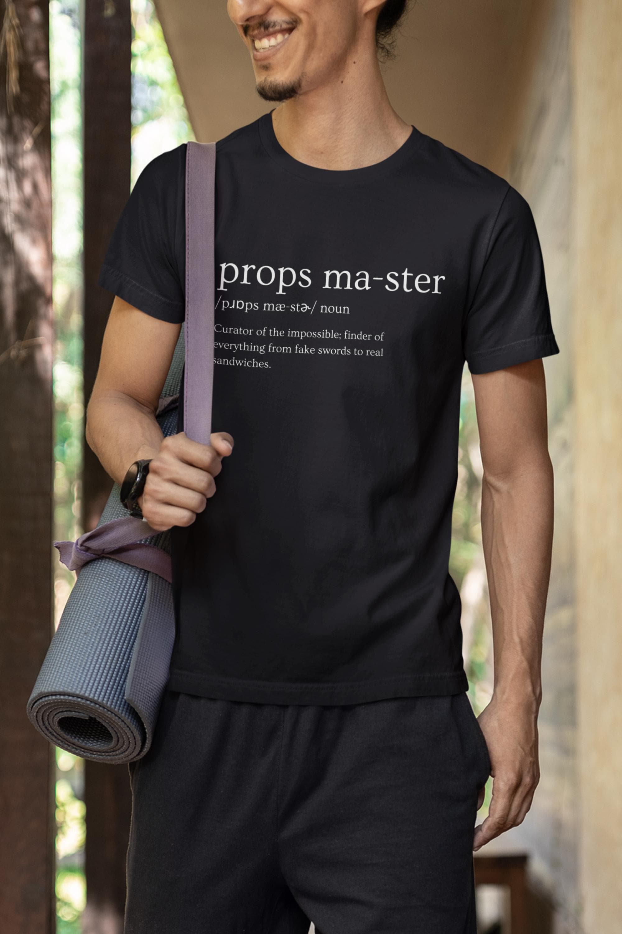 Props Master Definition T-shirt – Theater Tech Crew Shirt – Stage Crew ...