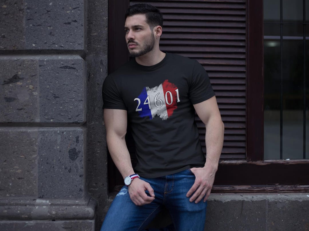 24601 Les Misérables Inspired T-shirt – Jean Valjean Number Tee ...