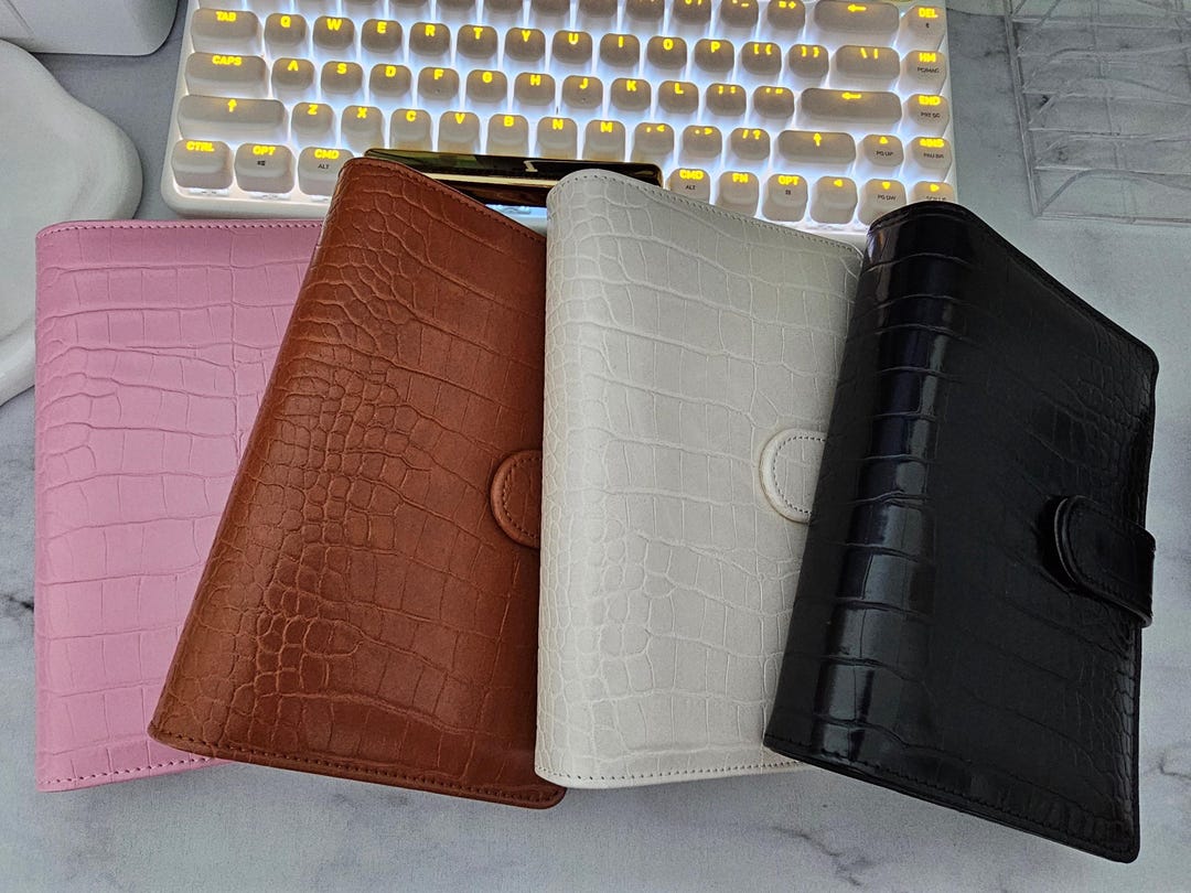 A6 Crocodile Design Binders - Etsy