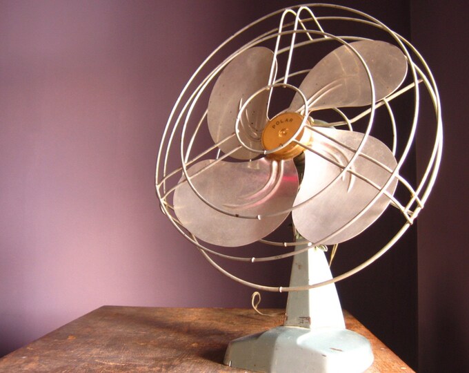 Vintage Electric Desk Fan .. Polar Cub - Etsy