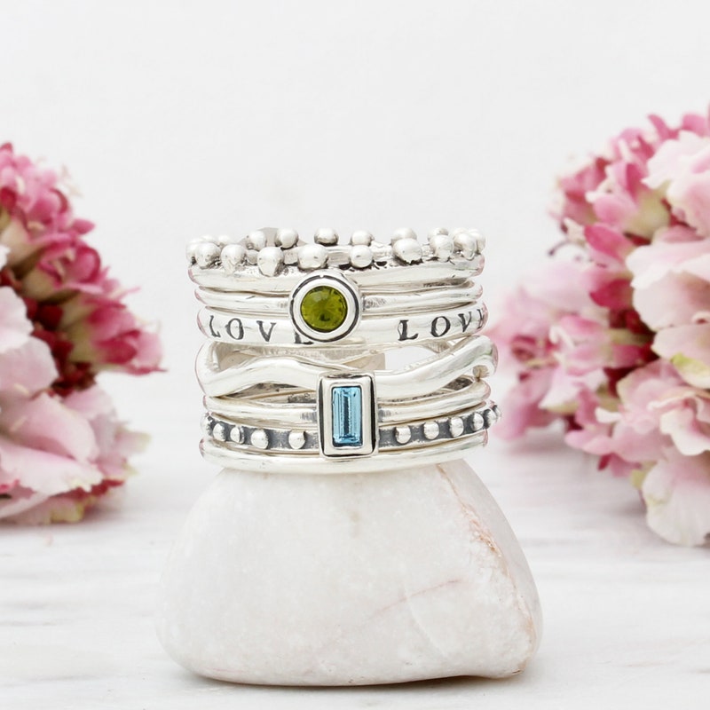 Rain Stack - Etsy