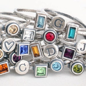 March Birthstone Ring in Silver. Perfect Personalized Gift for March ...