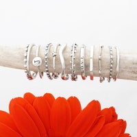 Stackable Ring Set - Etsy