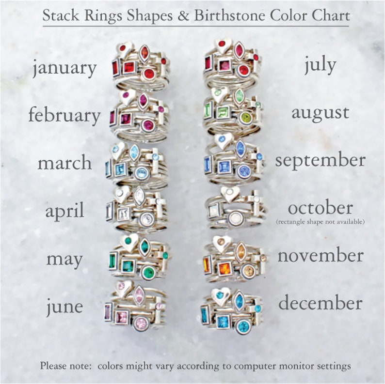 Stocking Stuffer for Mom Holiday Gift for Mom Family Ring - Etsy