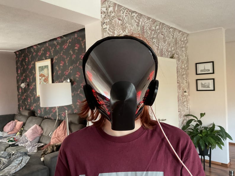 Furry Protogen Fursuit Head Base Diy (new, Better Version :D ) - Etsy ...