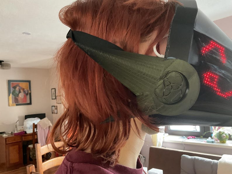 Furry Protogen Fursuit Head Base Diy (new, Better Version :D ) - Etsy ...