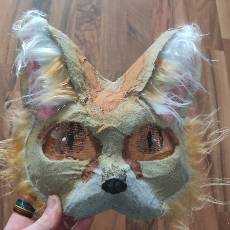 Therian Mask Fennec Fox - Etsy