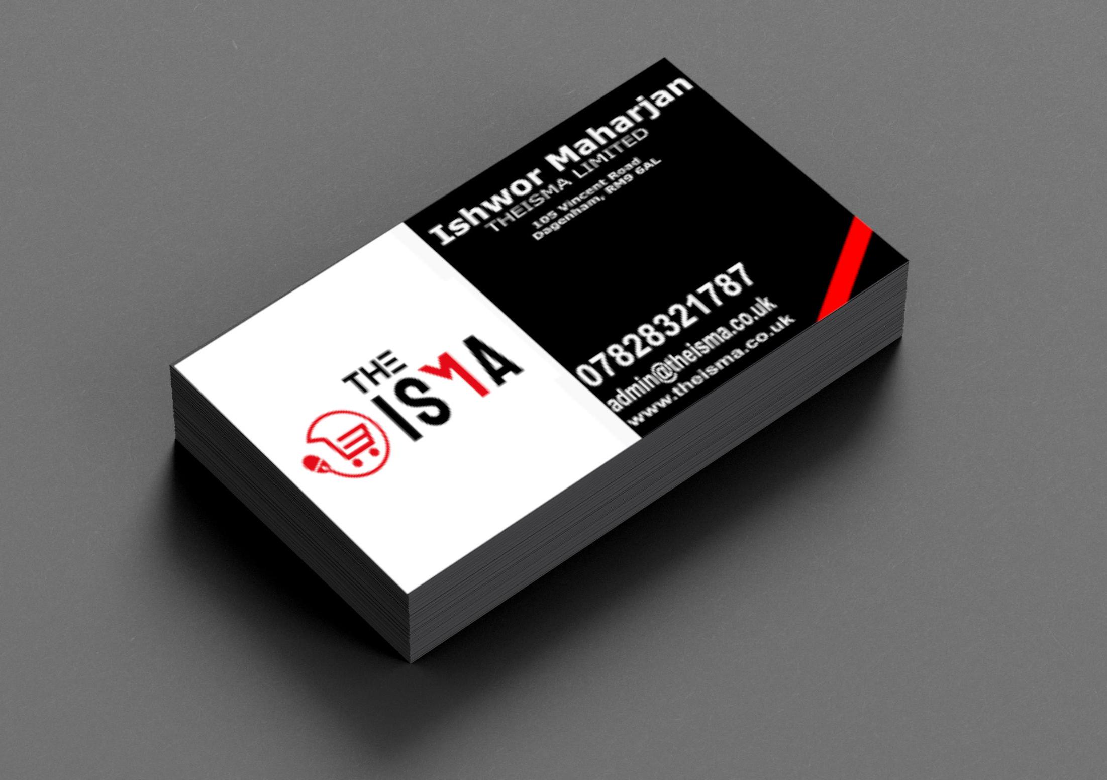 Design Business Card, Ready to Print Business Card, Editable Visiting ...