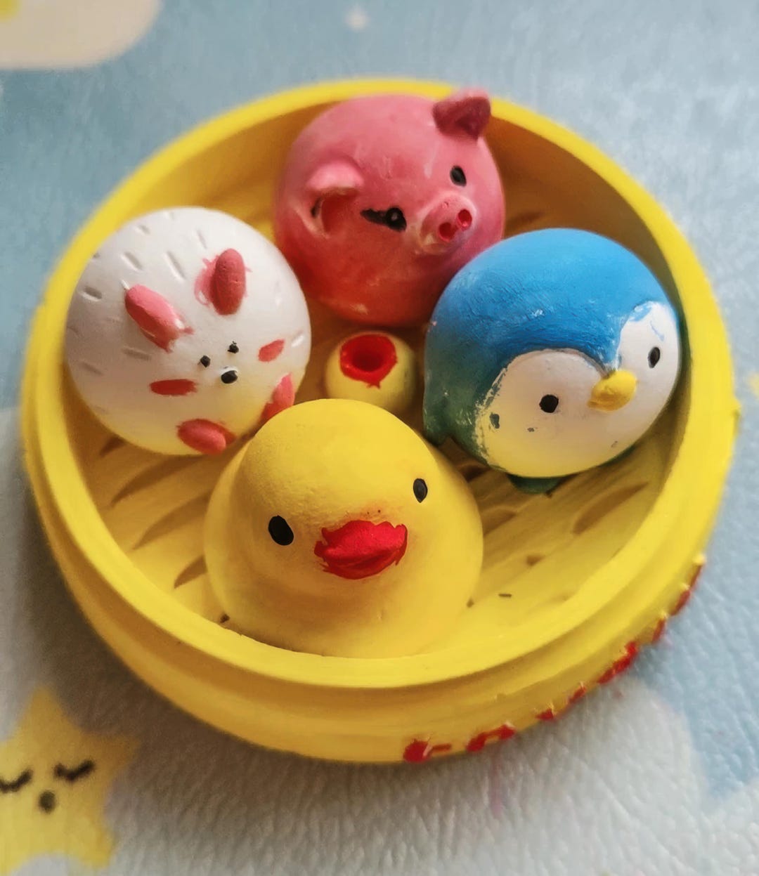 3danimalhand Drawn Doodles Bun-pig penguins, Ducks, Rabbits wedding ...