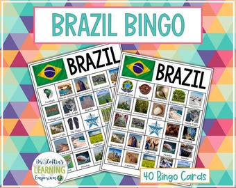 China Bingo Game - Printable & Digital - 40 Bingo Cards - Images and ...