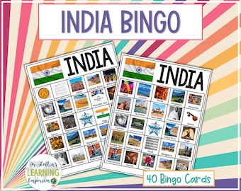 Greece Bingo Game - Printable & Digital - 40 Bingo Cards - Images and ...