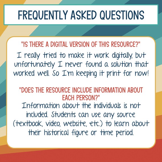 Social Studies Project Layout