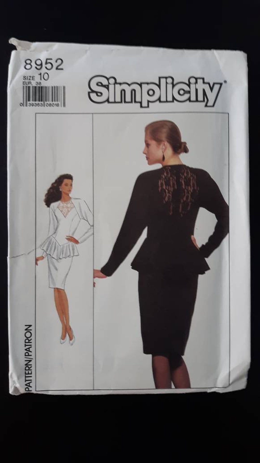 Simplicity 8952 10 Pattern to Make a Misses Dress, Uncut - Etsy