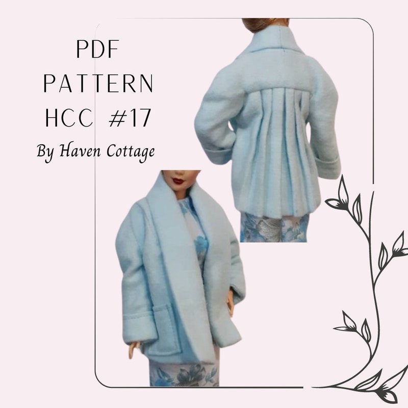 Pleat Back Swing Coat - Etsy