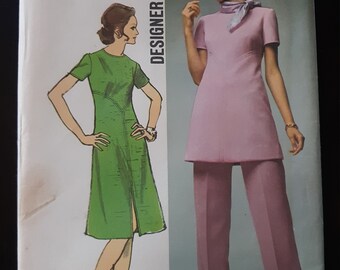 Simplicity Pattern 2369 Misses' Knit Dress in Two Lengths/ Tunic and ...