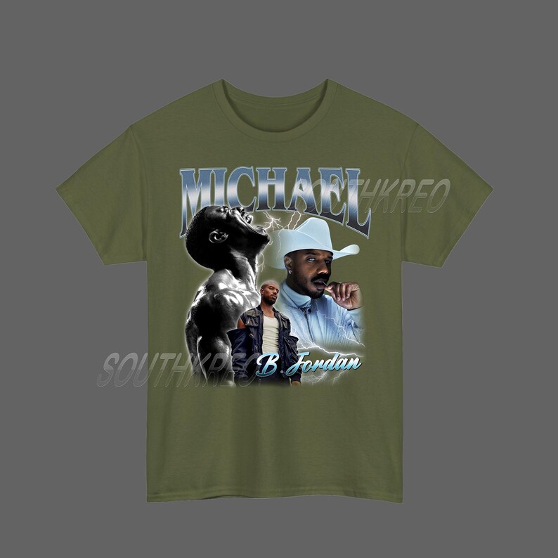 Limited Michael B Jordan Unisex Shirt for Man and Woman 90s - Etsy