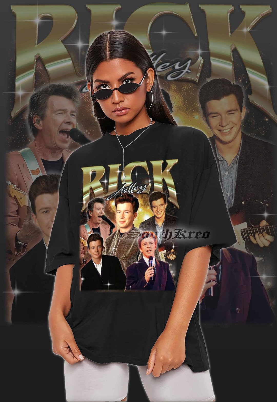 Limited Rick Astley Vintage T-shirt, Rick Astley Fan Tees, Rick Astley ...