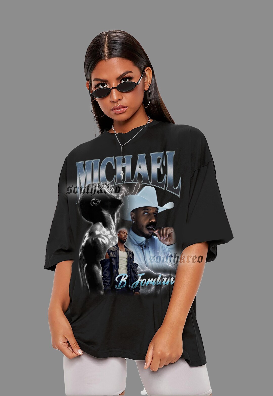 Limited Michael B Jordan Unisex Shirt for Man and Woman 90s - Etsy