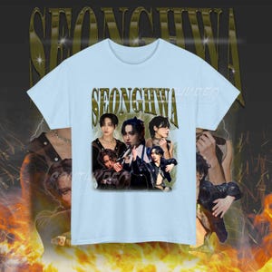 Limited Seonghwa Kpop Vintage T-shirt, Seonghwa Fan Tees, Seonghwa ...