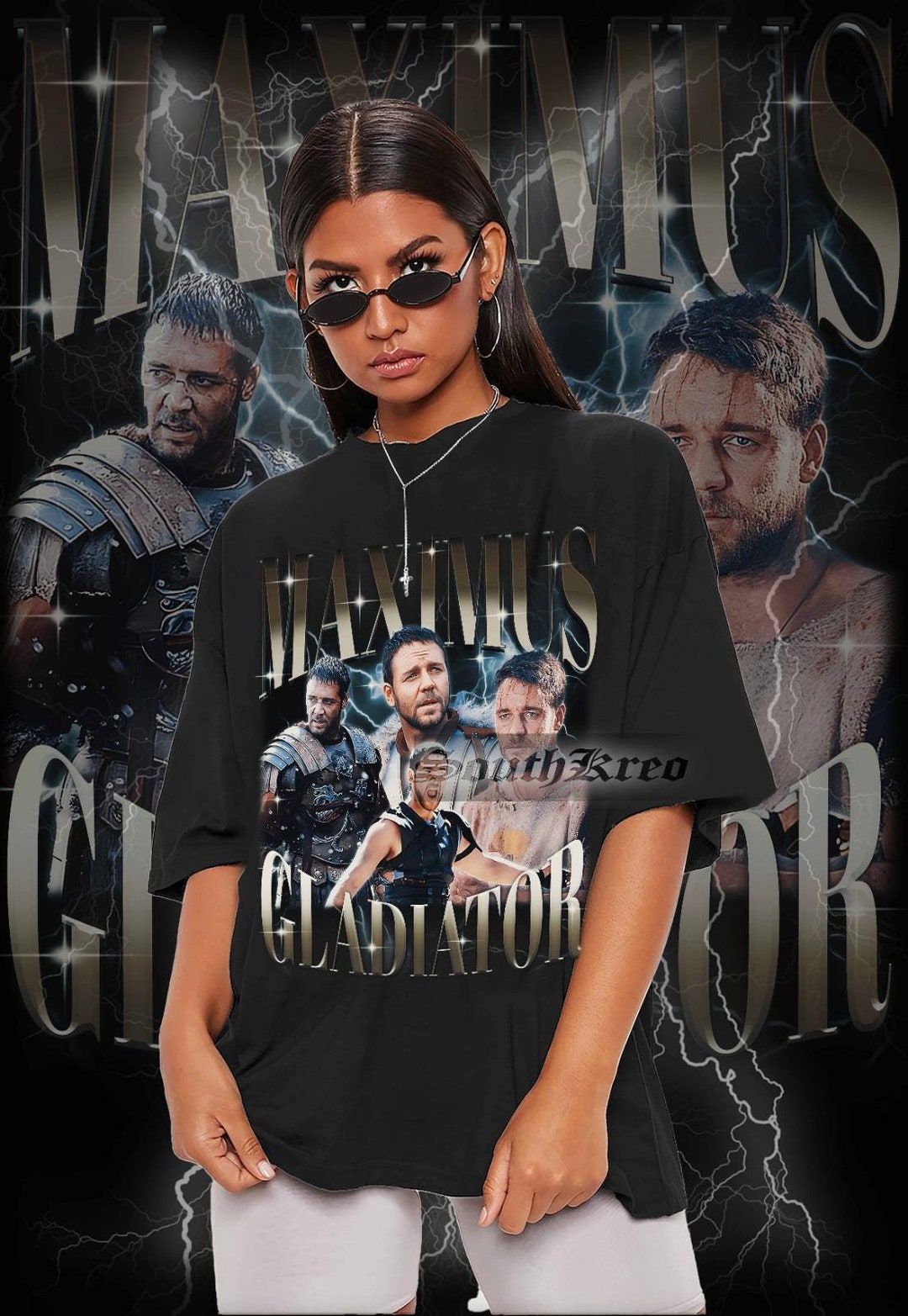 Retro Maximus Gladiator 90s Sirt, Gladiator Movie Shirt, Maximus Fan ...