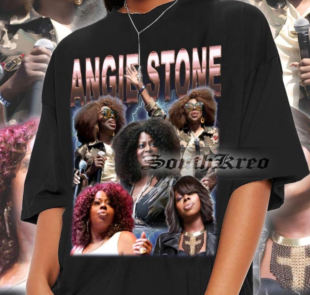 Limited A Legend Angie Stone Unisex Shirt for Man and Woman 90s, Angie ...
