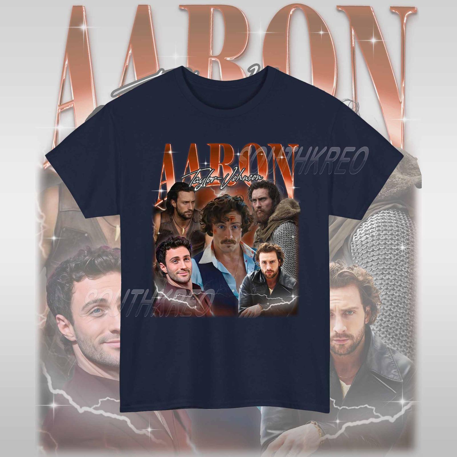 Limited Aaron Taylor Johnson Vintage Shirt, Aaron Taylor Johnson Fan ...