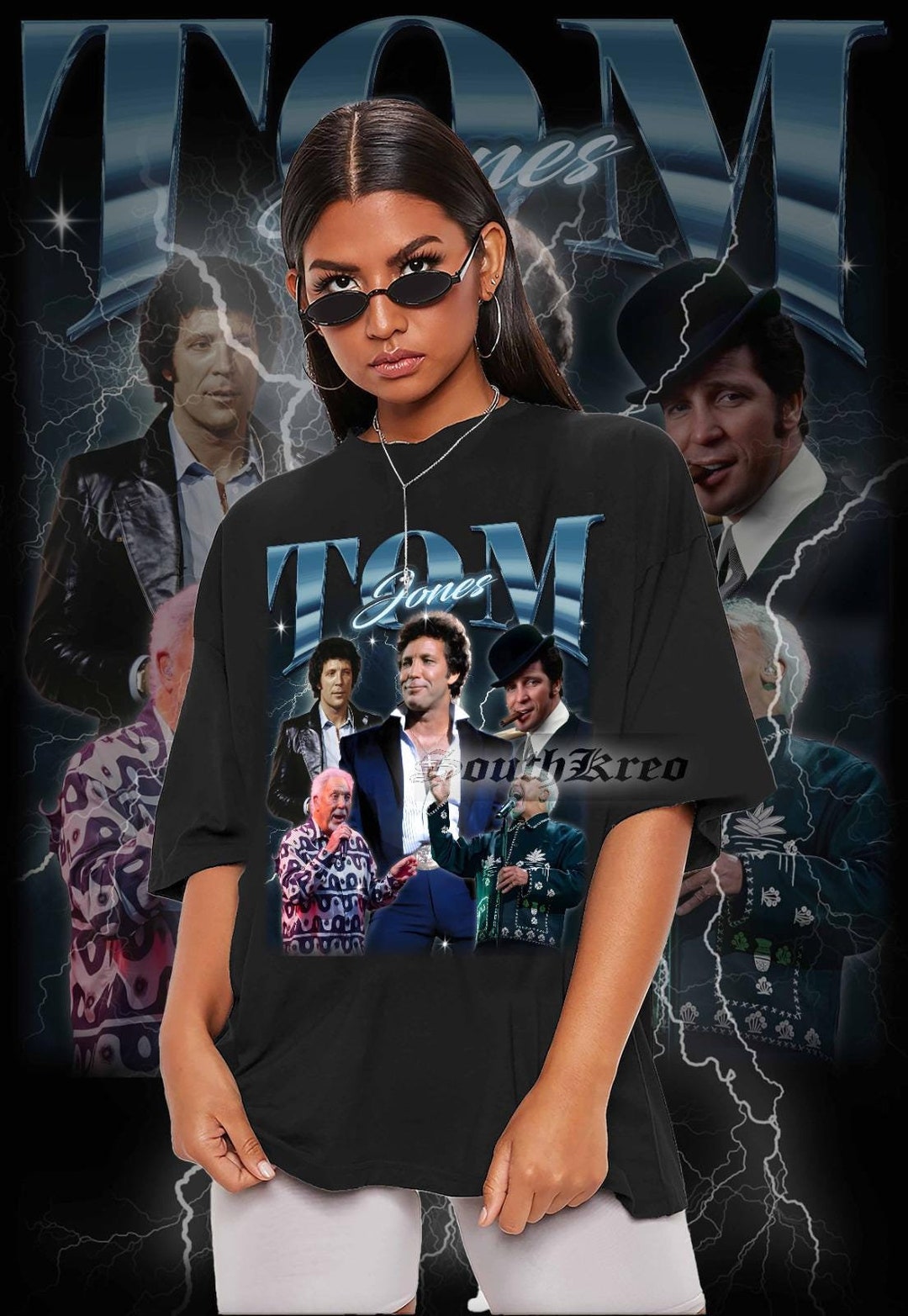 Limited Tom Jones Vintage T-shirt, Tom Jones Fan Tees, Tom Jones Homage ...