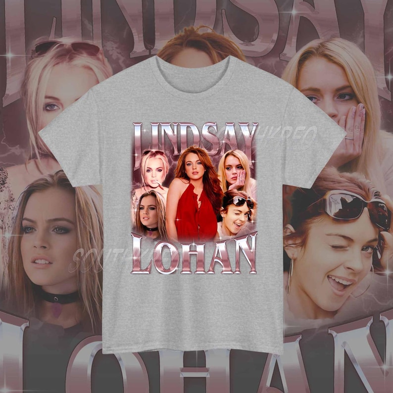 Limited Lindsay Lohan Vintage Shirt, Lindsay Lohan Fan Tees, Lindsay ...