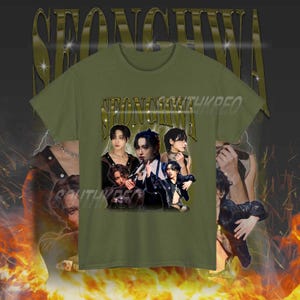 Limited Seonghwa Kpop Vintage T-shirt, Seonghwa Fan Tees, Seonghwa ...