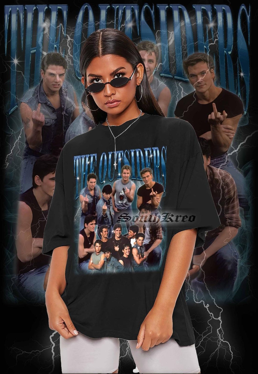 Retro the Outsiders 80s Shirt, the Outsiders Fan Tees, the Outsiders ...